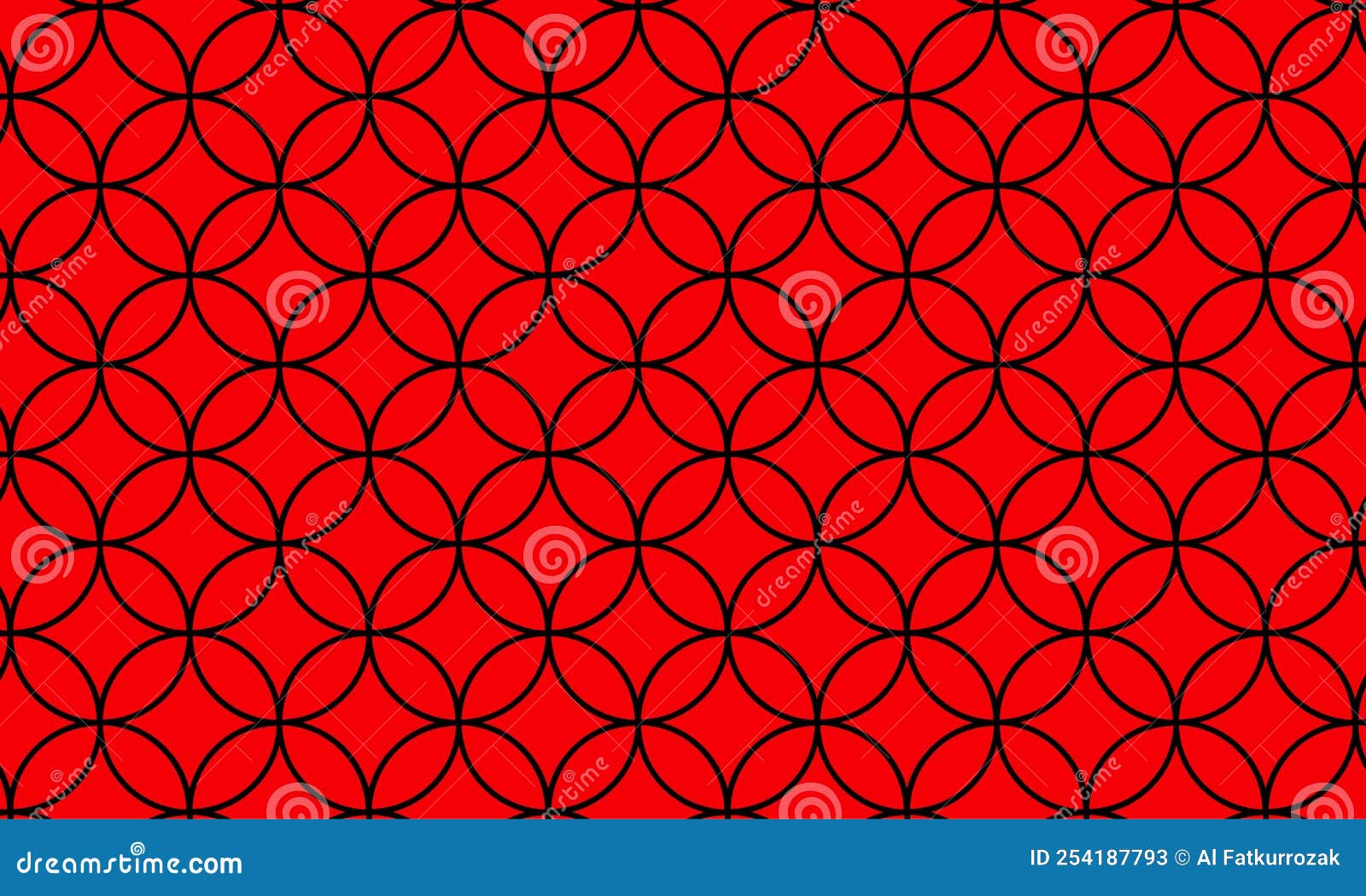 Red Geometric Circle Pattern Background. Geometric Style - Stock Vector ...