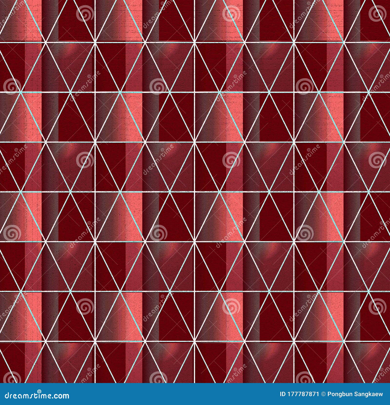 Dark Red and Light Red Geometric Pattern Background Stock Image - Image ...