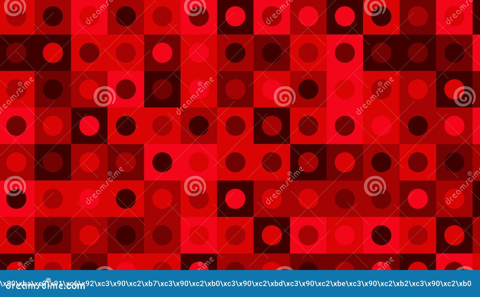 Red Geometric Pattern, Seamless Wallpaper Stock Illustration ...