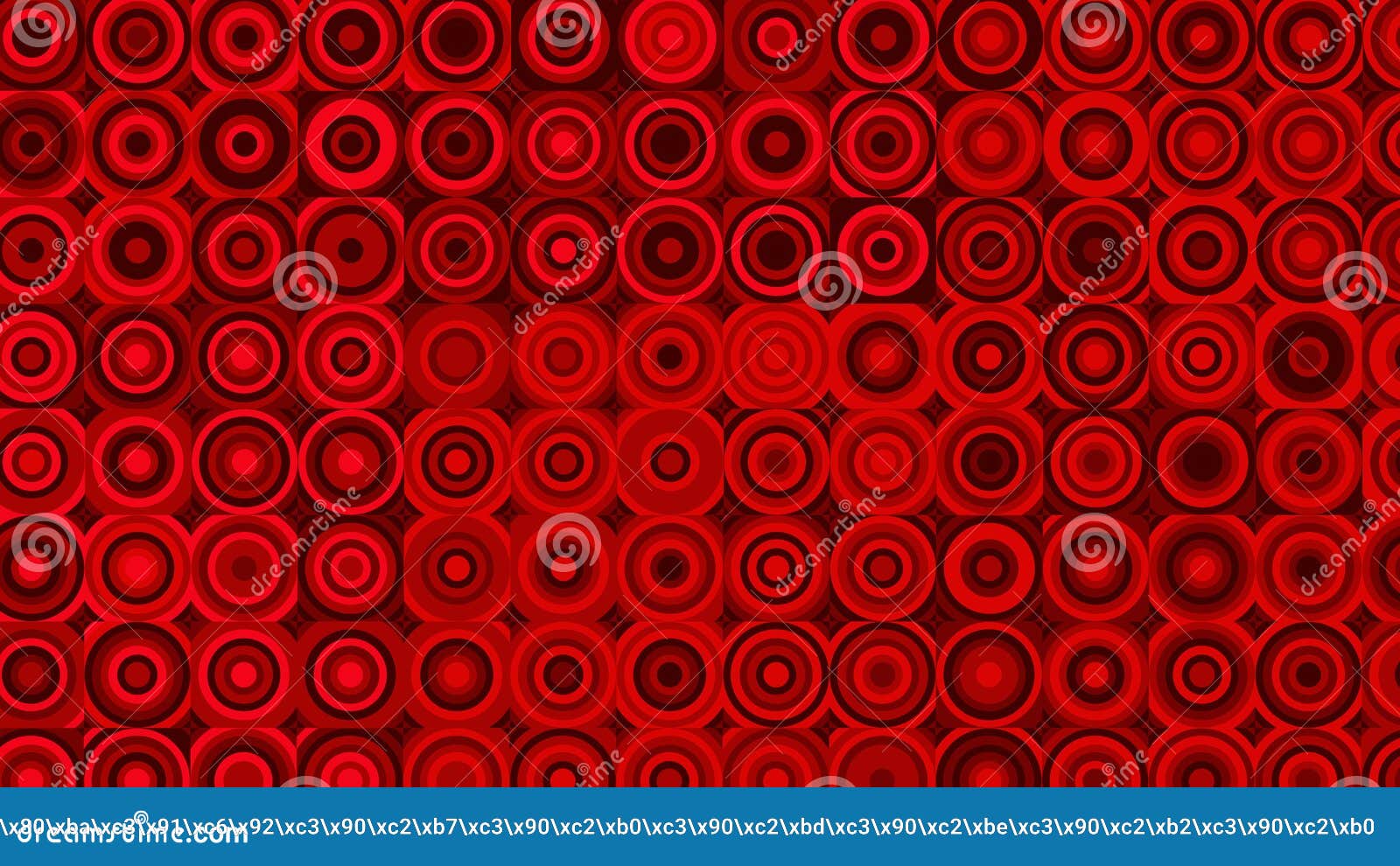 Red Geometric Pattern, Seamless Wallpaper Stock Illustration ...
