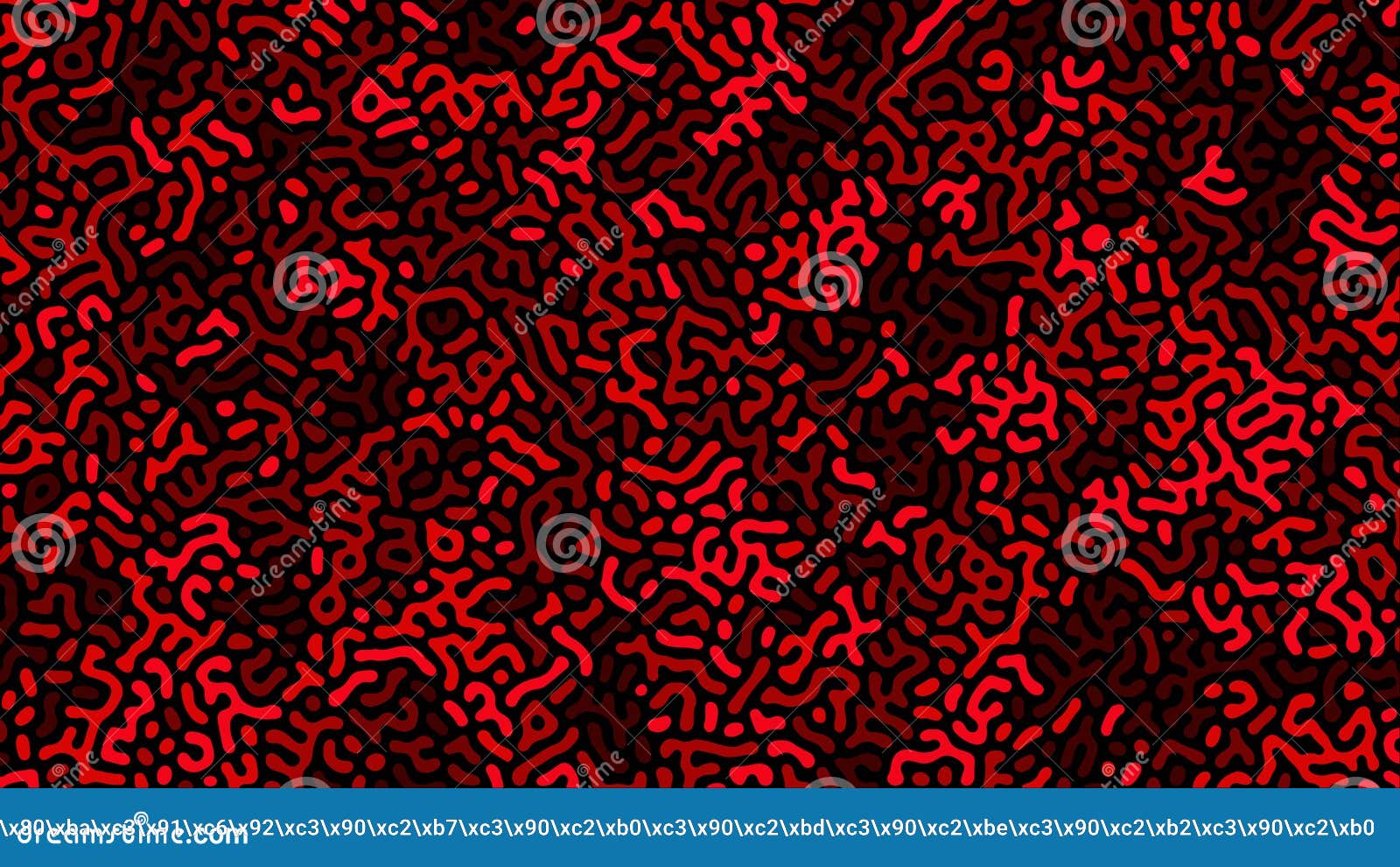 Red Geometric Pattern, Seamless Wallpaper Stock Illustration ...