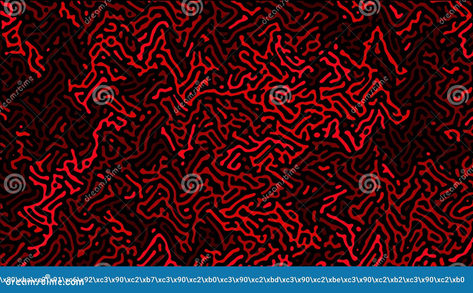 Red Geometric Pattern, Seamless Wallpaper Stock Illustration ...