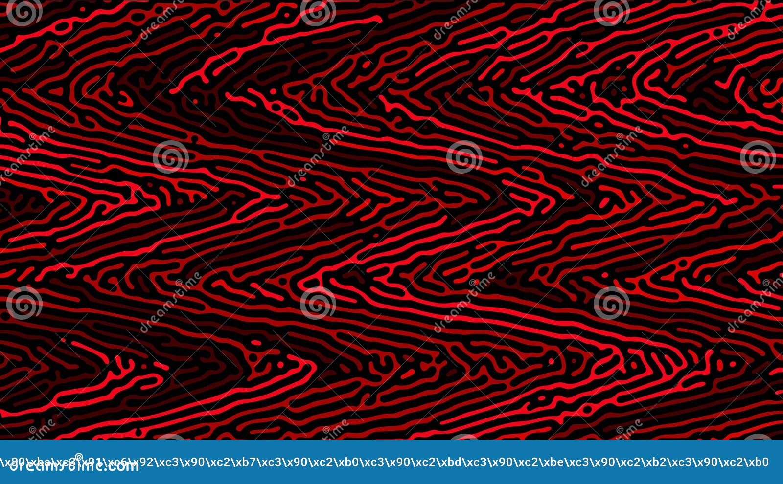 Red Geometric Pattern, Seamless Wallpaper Stock Illustration ...