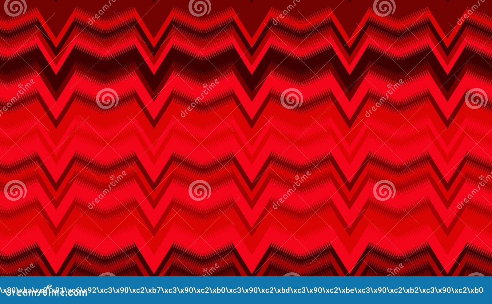 Red Geometric Pattern, Seamless Wallpaper Stock Illustration ...