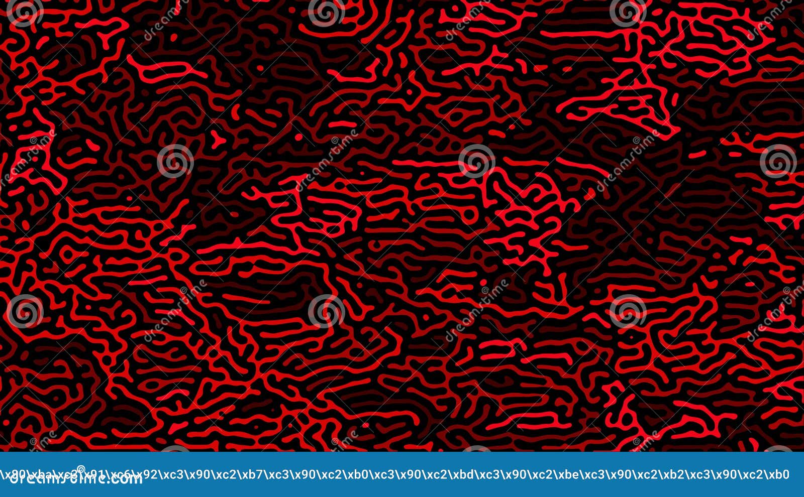 Red Geometric Pattern, Seamless Wallpaper Stock Illustration ...