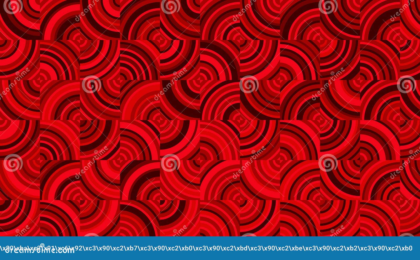 Red Geometric Pattern, Seamless Wallpaper Stock Illustration ...