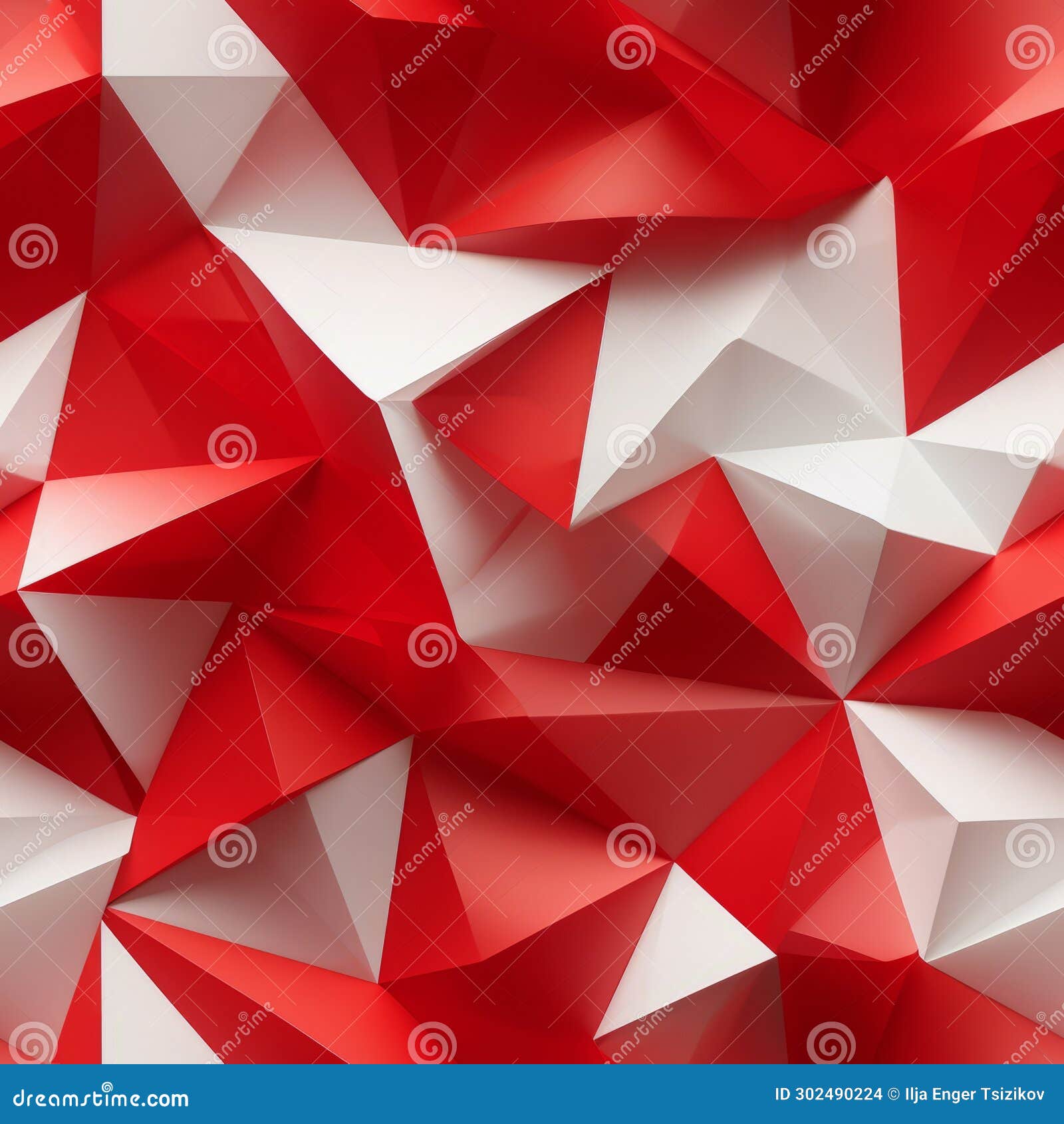 Red Geometric Seamless Pattern Abstract and Eye Catching Design for ...