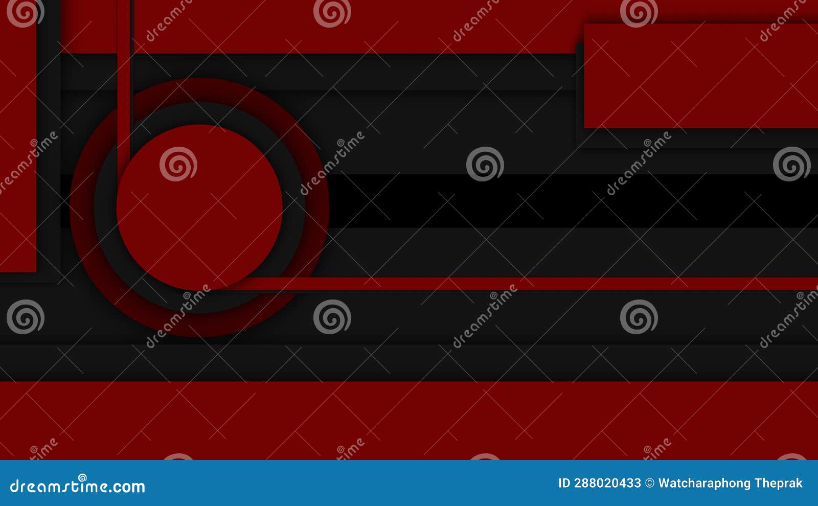 Red Geometric Shape Graphic, Simple Flat Element Background Stock ...