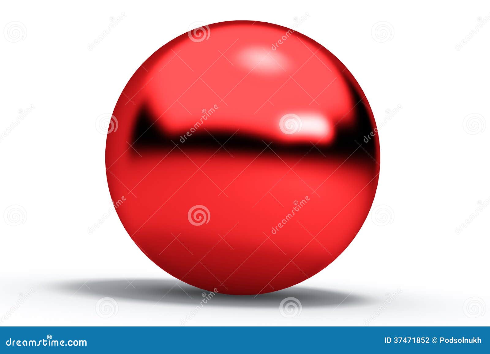 Red Geometric Shapes Sphere Stock Illustration - Illustration of ...
