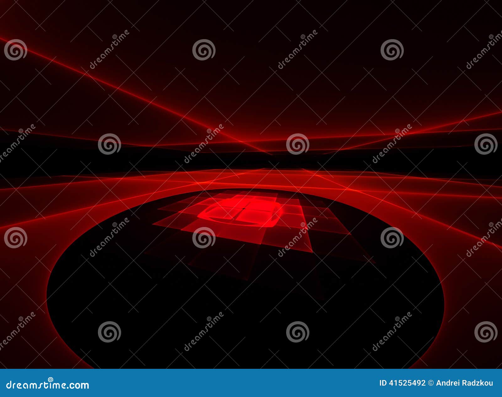 Red geometric surface stock illustration. Illustration of digital ...