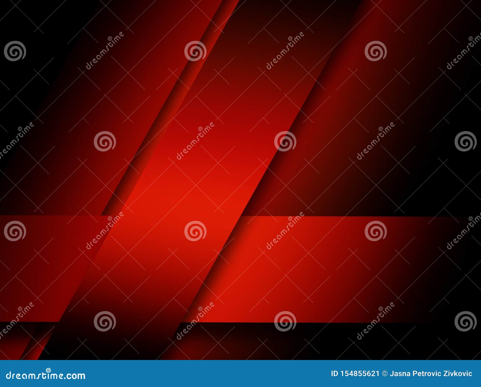 Red Geometric Technological Background. Template Brochure and Layout ...