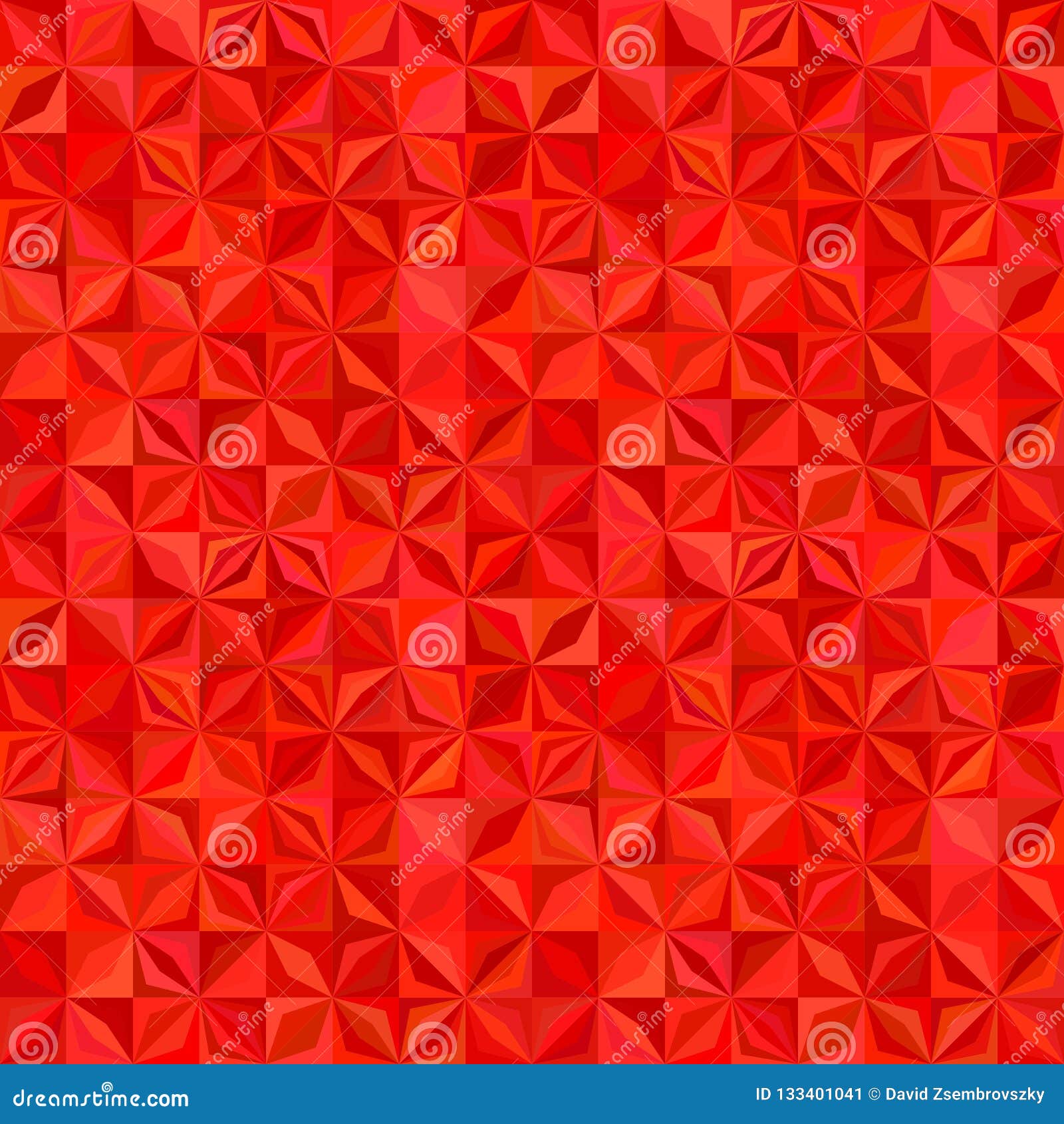 Red Geometrical Stripe Pattern - Vector Tile Mosaic Background Design ...