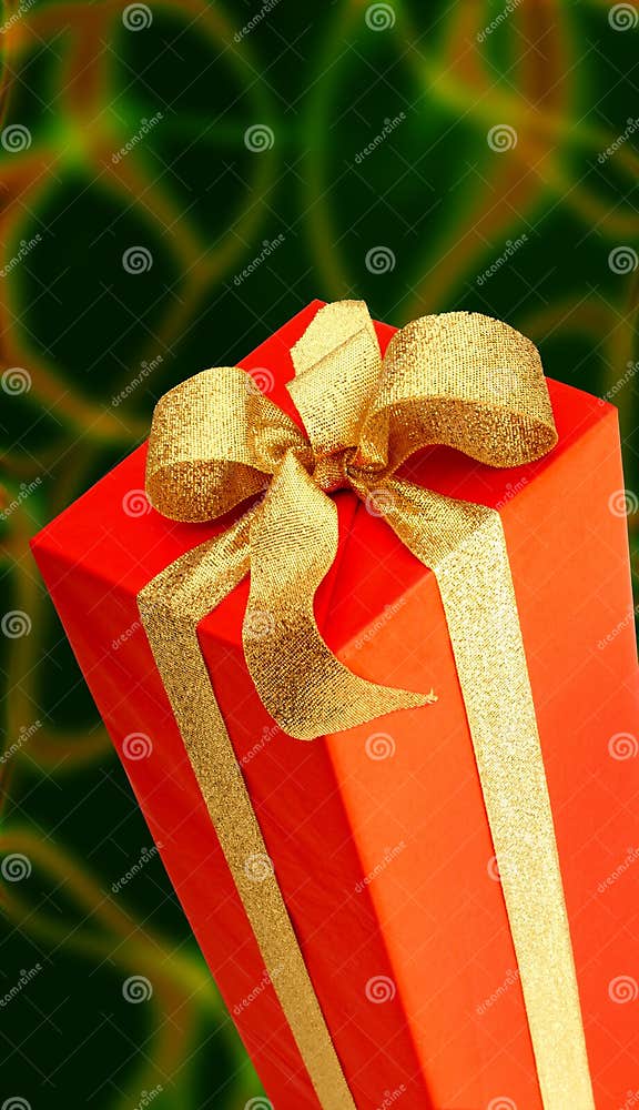 Red gift stock image. Image of gift, celebration, decoration - 300713