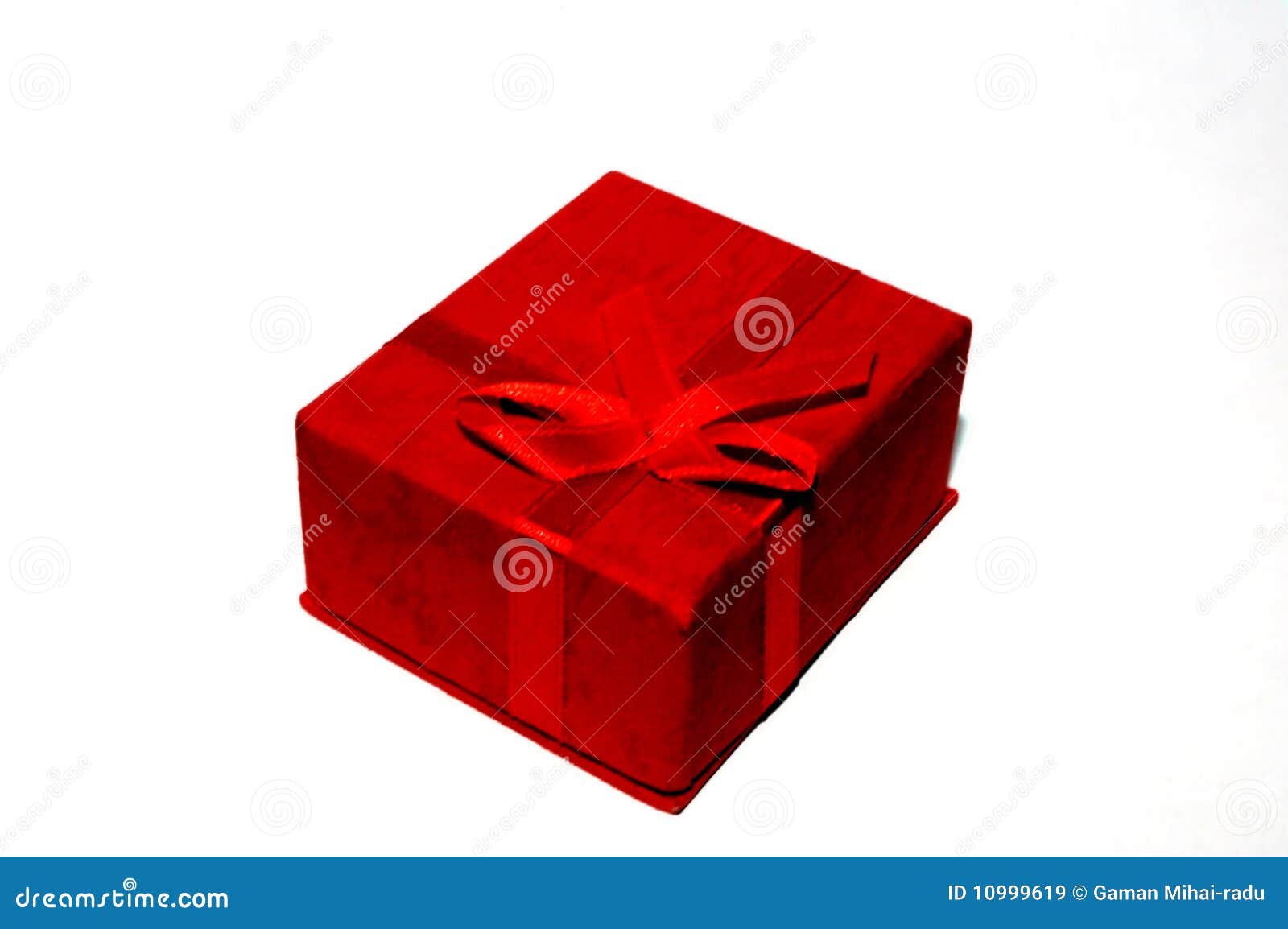 Red gift box stock image. Image of giving, macro, closeup - 10999619