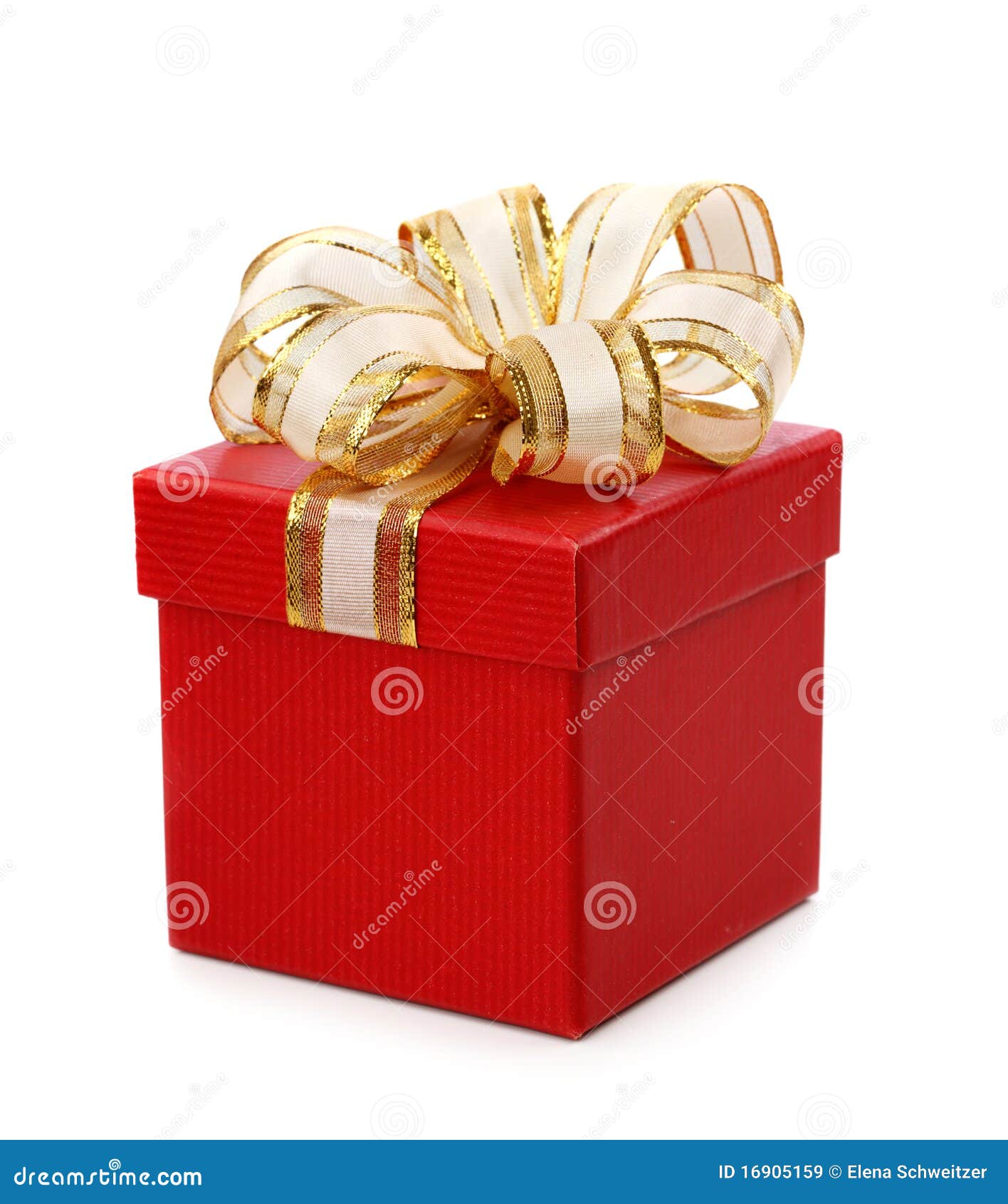 Red gift box stock image. Image of decorative, xmas, christmas - 16905159