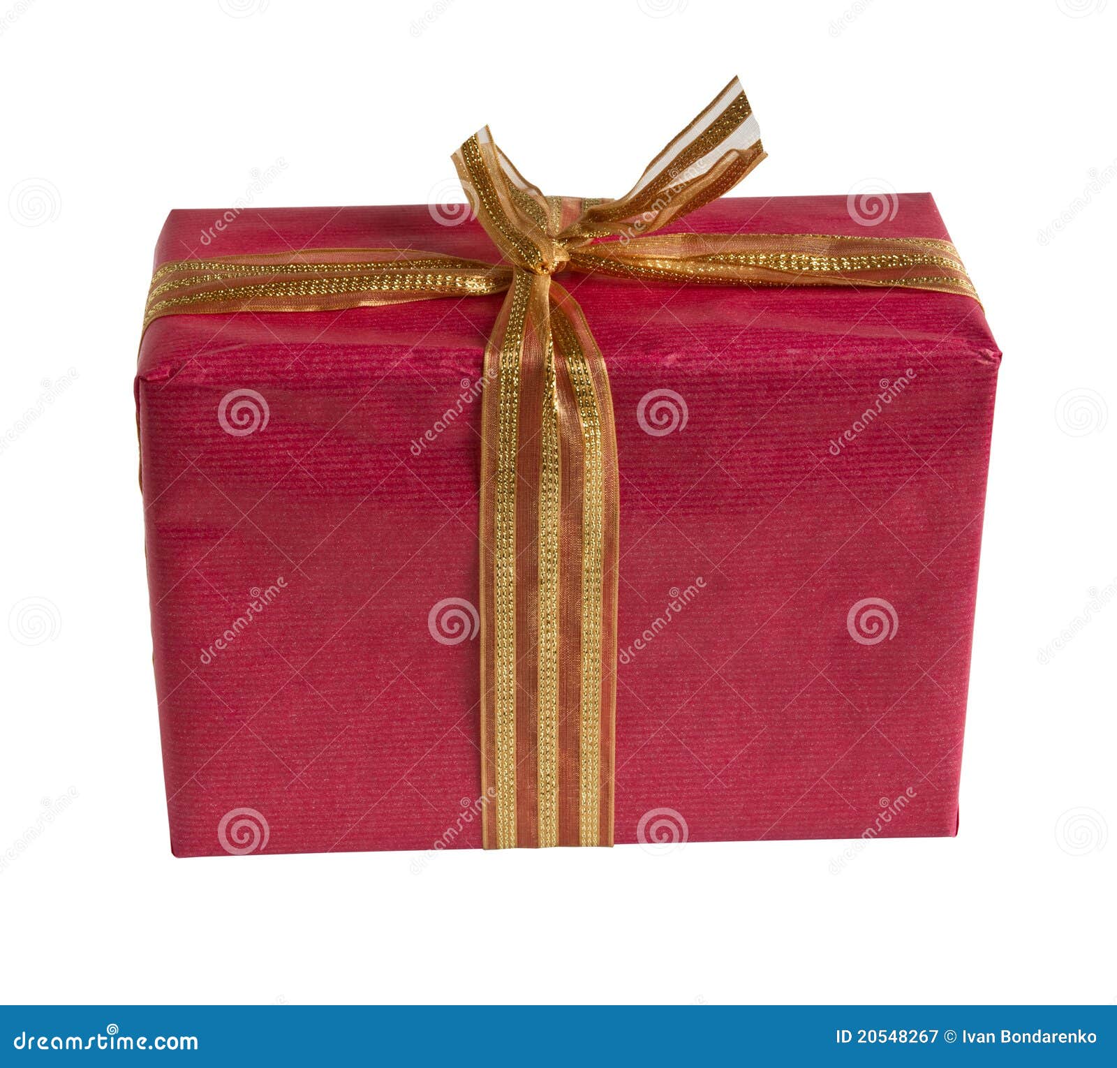 Red gift box stock image. Image of beautiful, surprise - 20548267