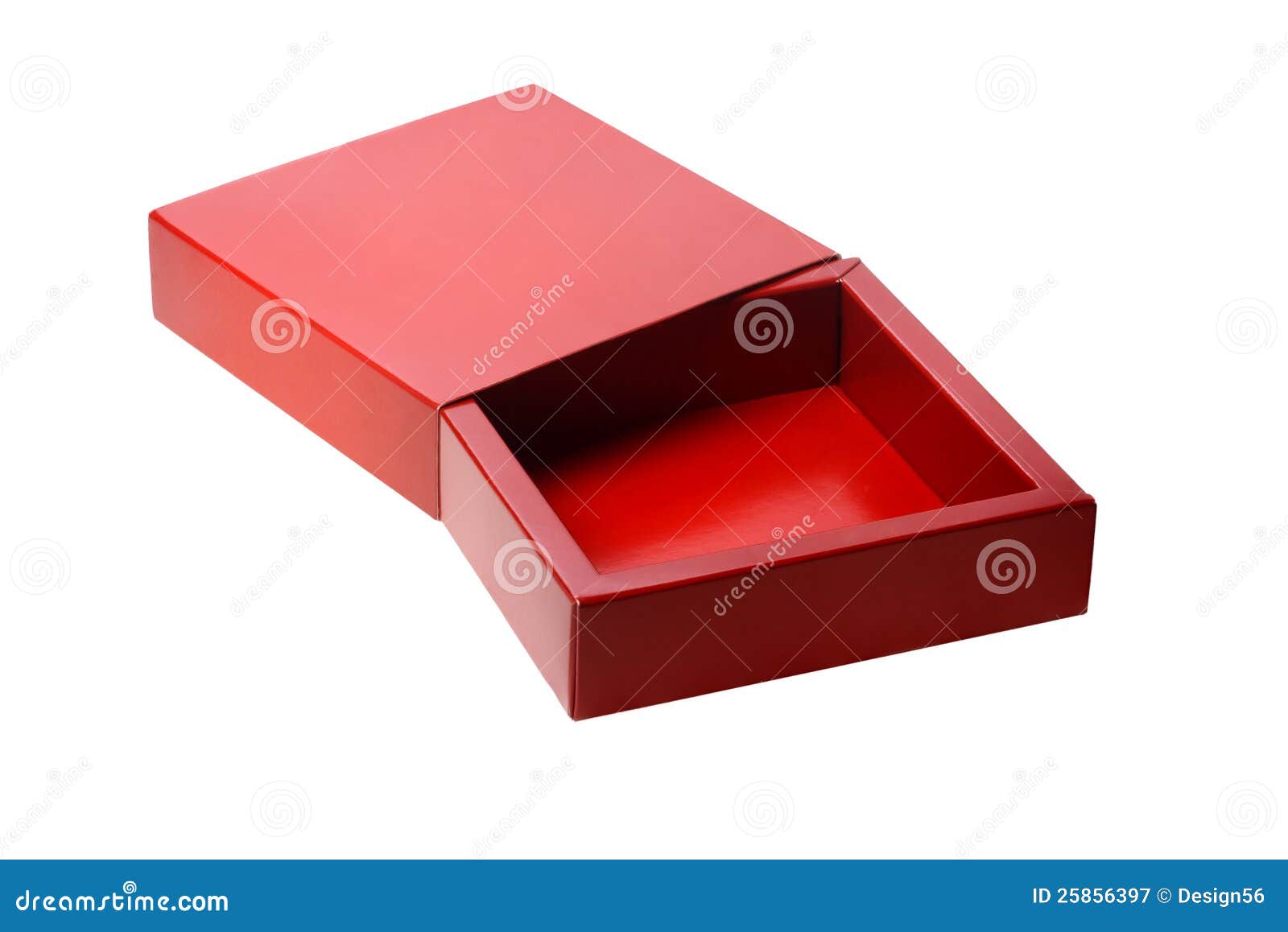 Red Gift Box stock image. Image of close, single, decorate - 25856397
