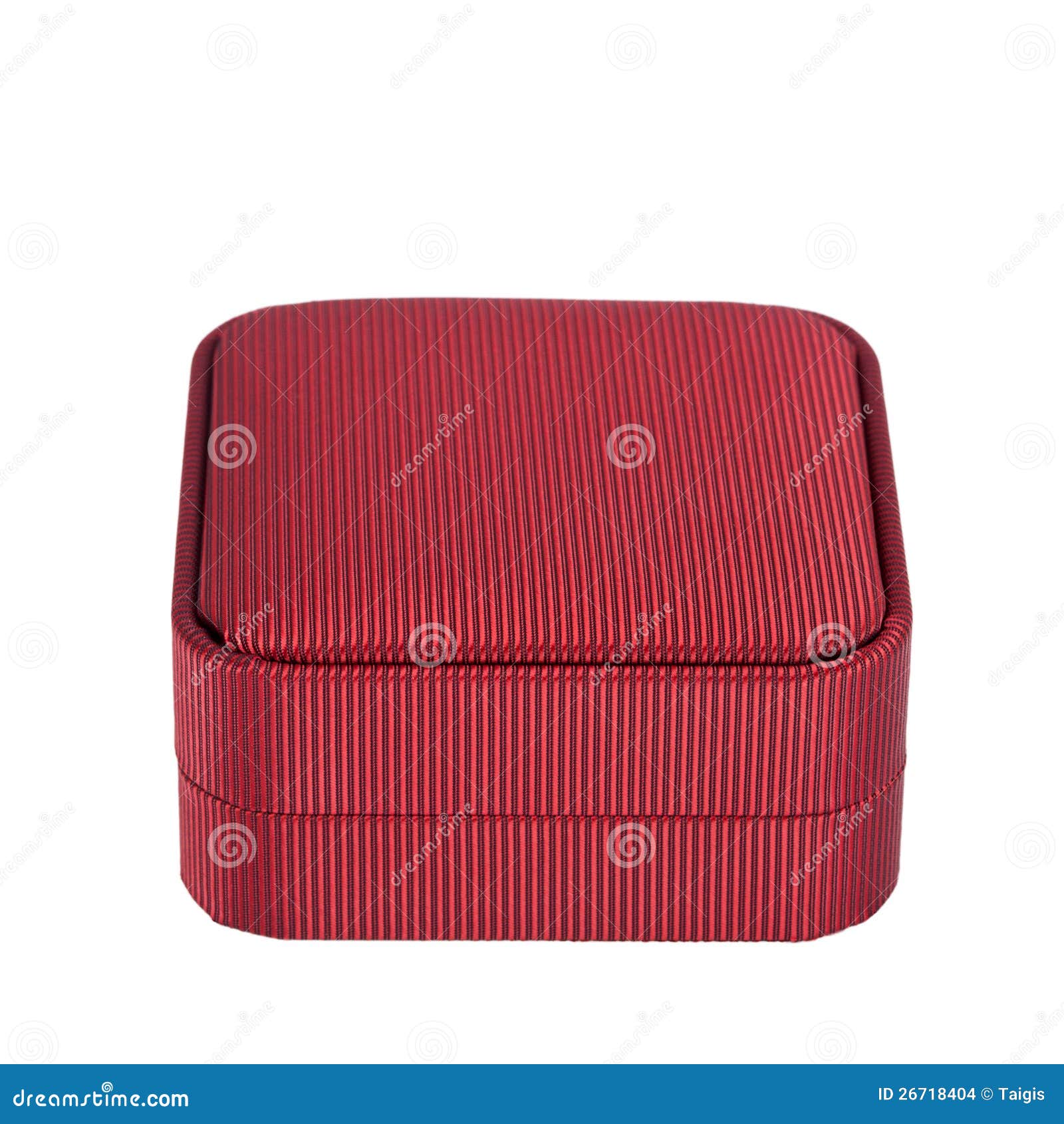 Red gift box stock photo. Image of single, empty, jewelry - 26718404