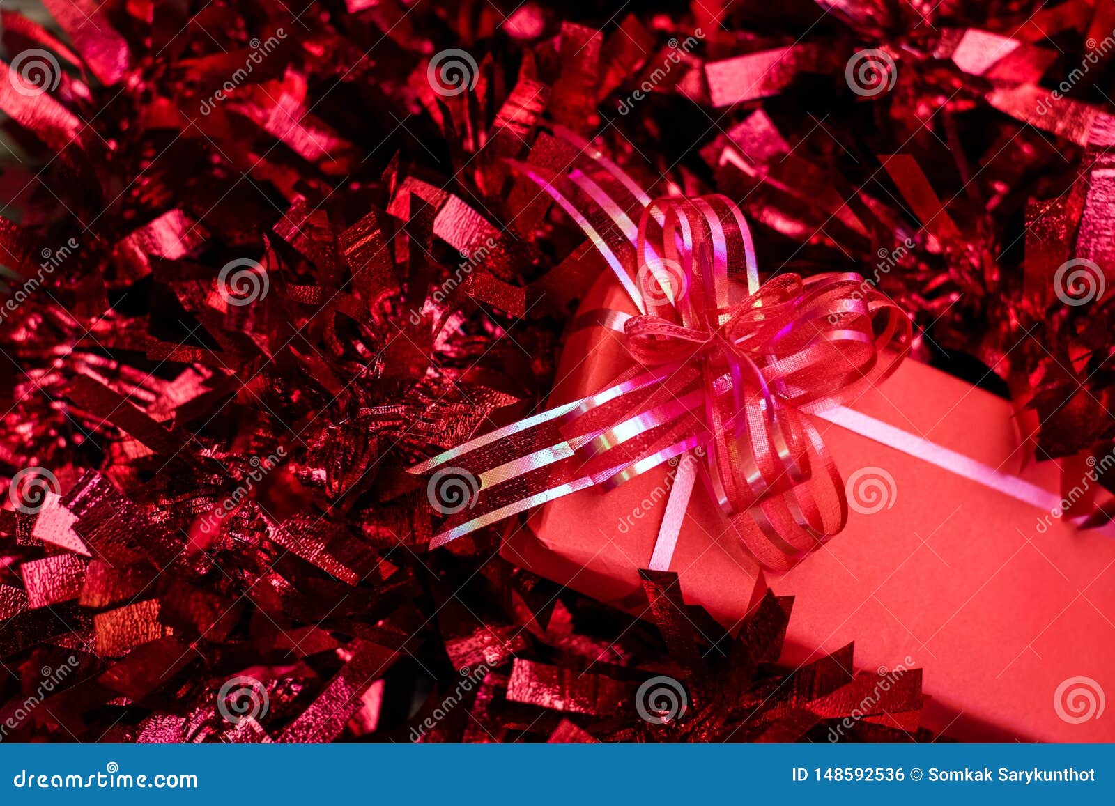 Red gift box stock photo. Image of space, horse, gifts - 148592536
