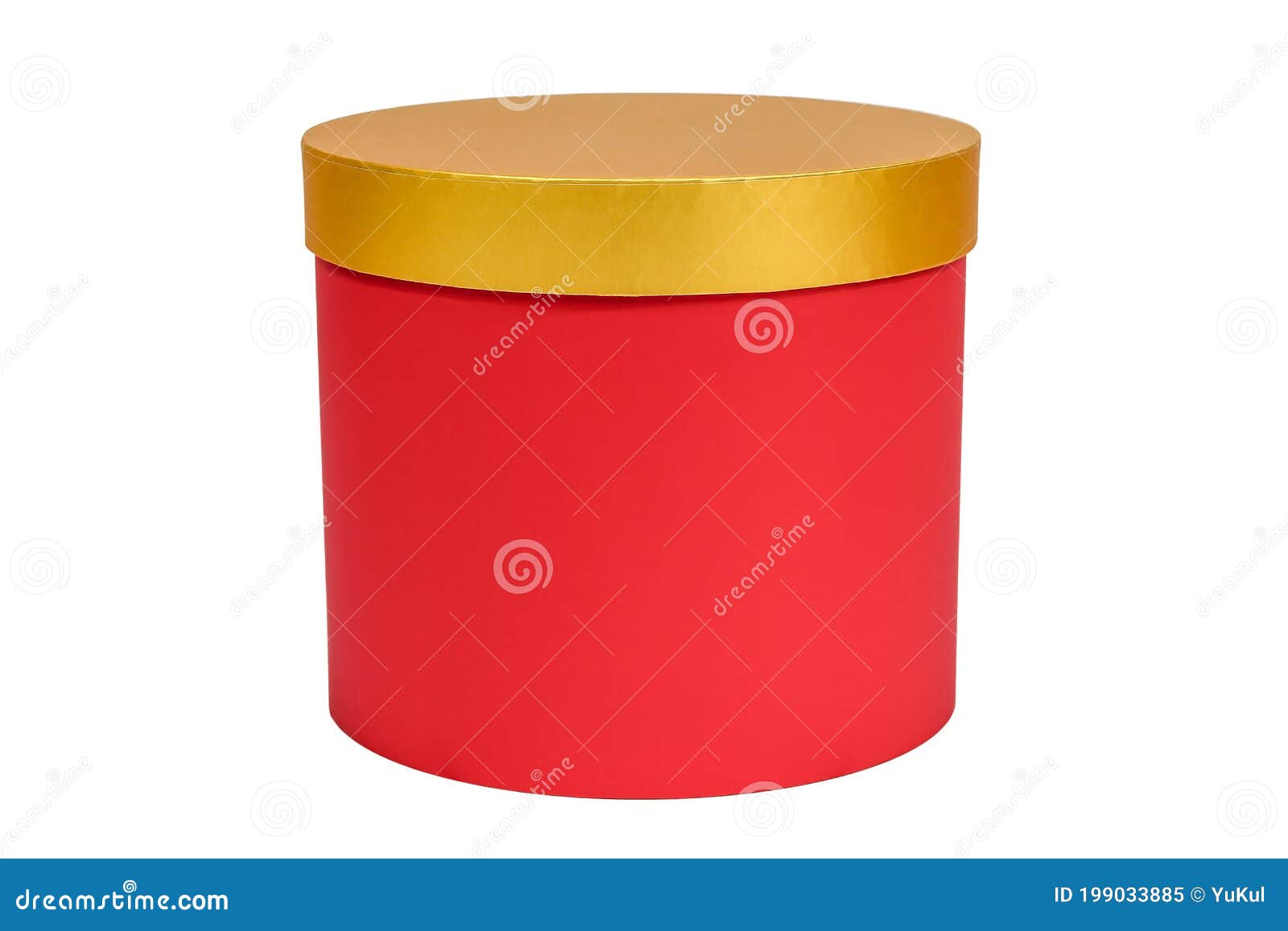 Red Gift Box on White Background Stock Image - Image of cover, package ...