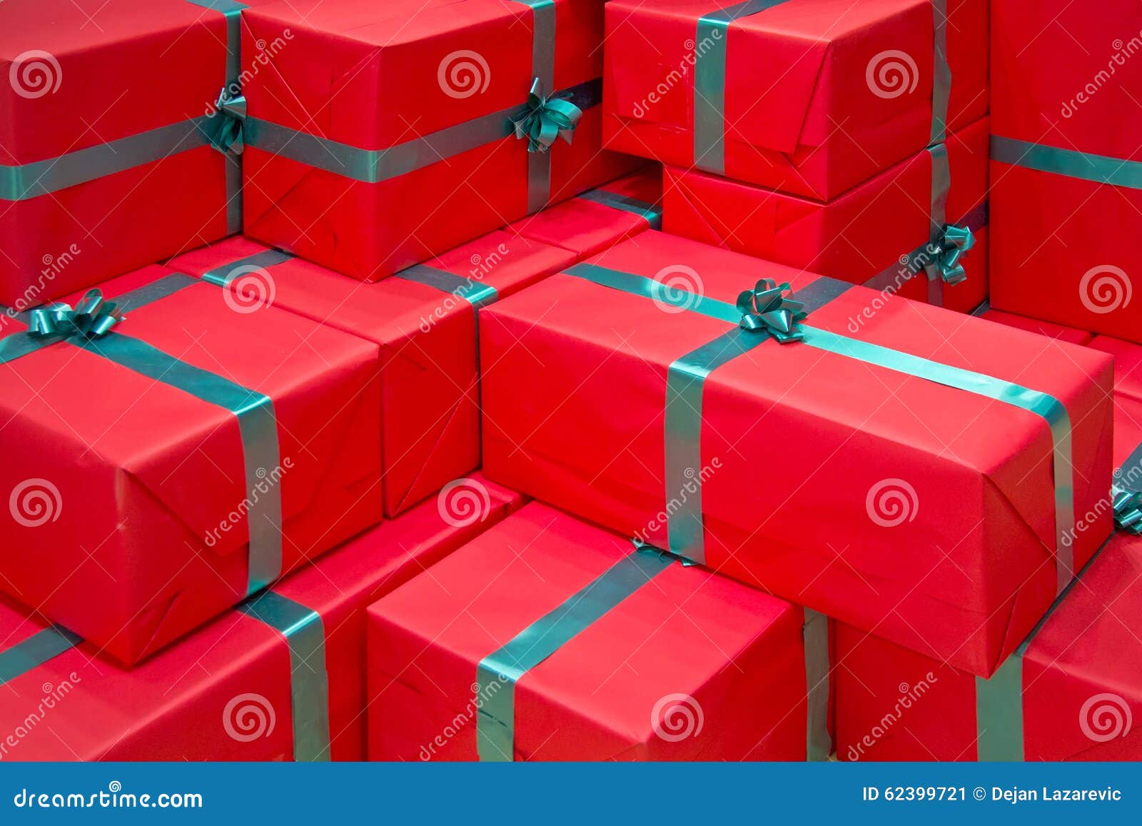 Red Gift Boxes stock image. Image of decorative, presents - 62399721