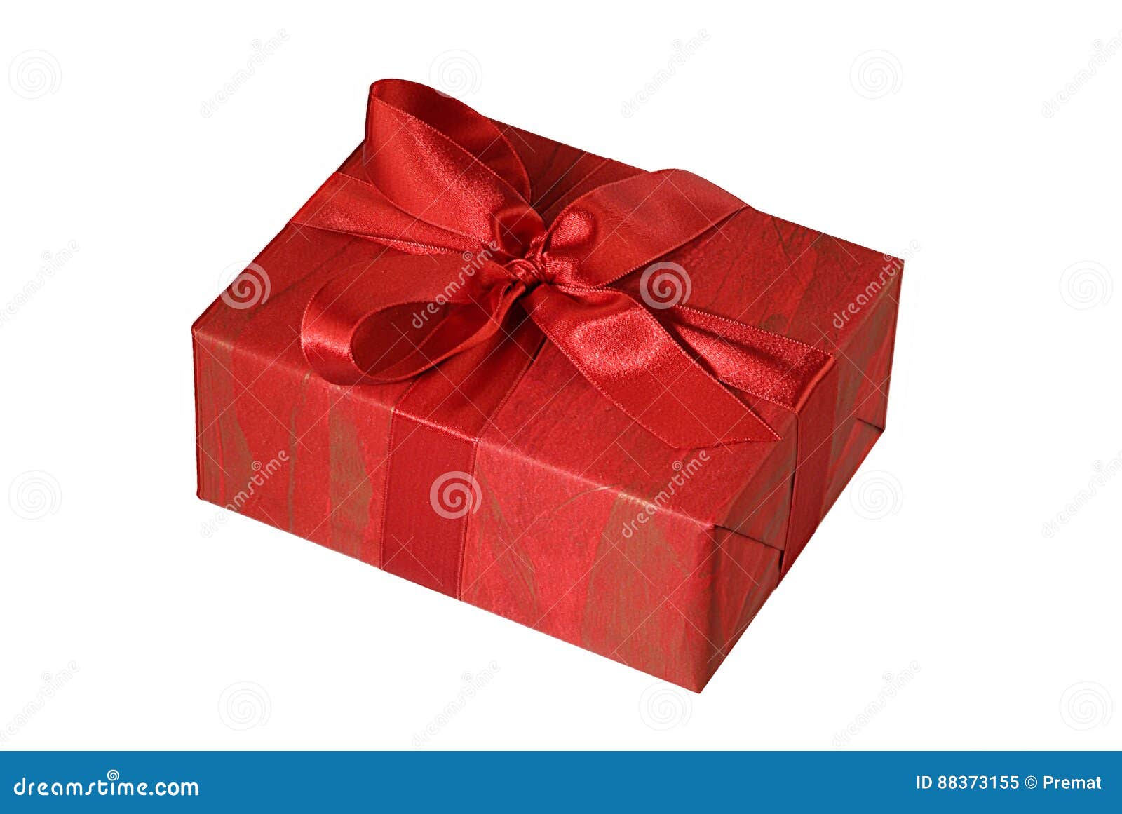 Red gift parcel stock image. Image of ornament, decorative - 88373155