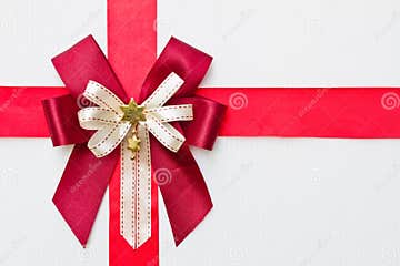 Red gift ribbon stock image. Image of surprise, object - 22673393