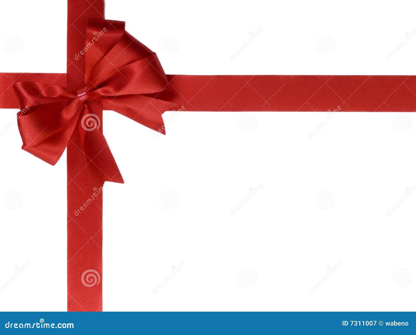 Red gift, ribbon, bow stock image. Image of element, holiday - 7311007