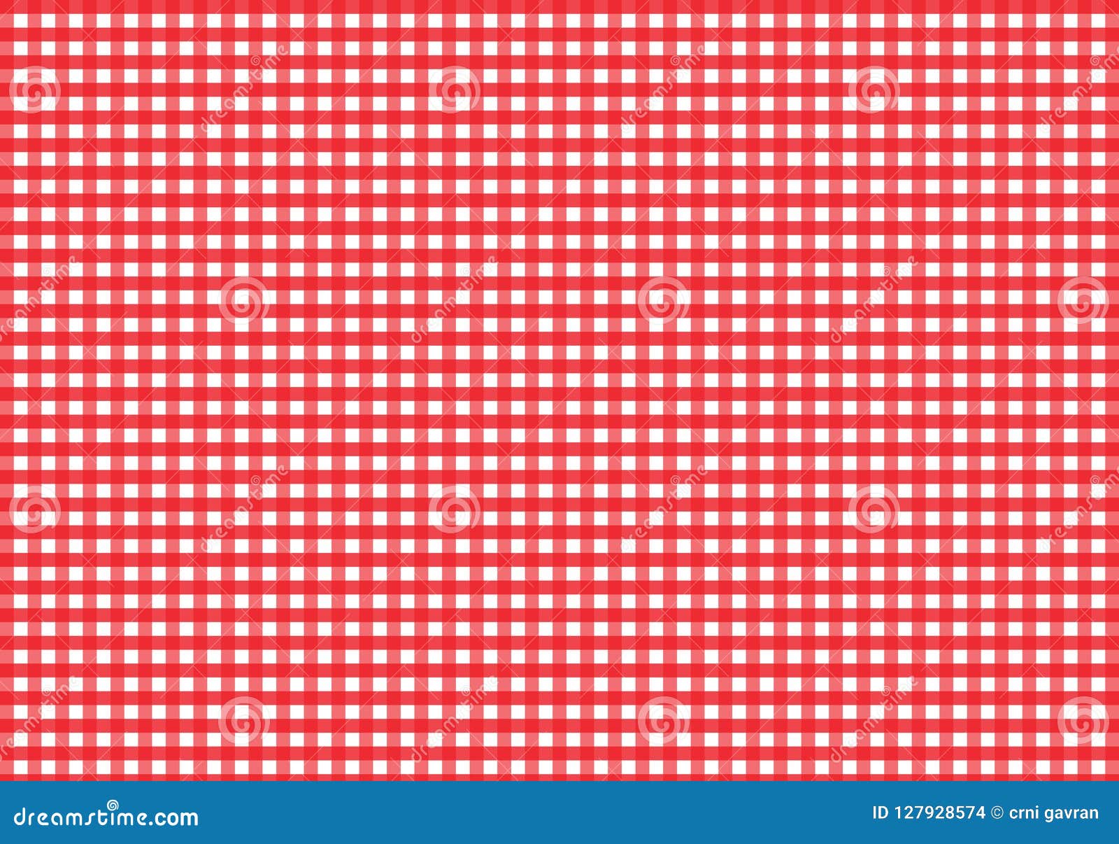 Red Gingham Seamless Pattern.Vector Stock Vector - Illustration of drapery, closeup: 127928574
