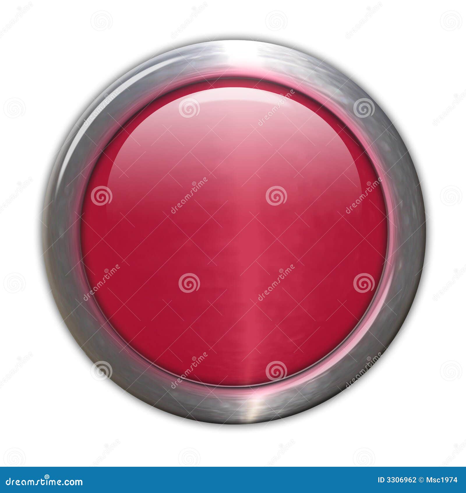 Red Glass Button - Blank stock illustration. Illustration of data - 3306962