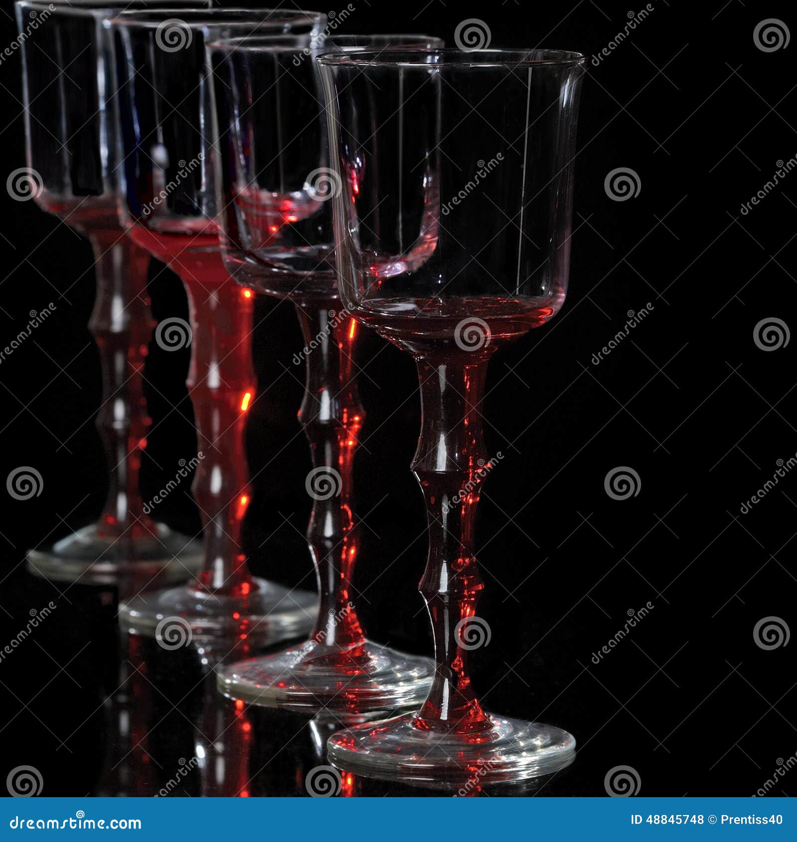 Red glass goblets stock photo. Image of legs, glassware - 48845748