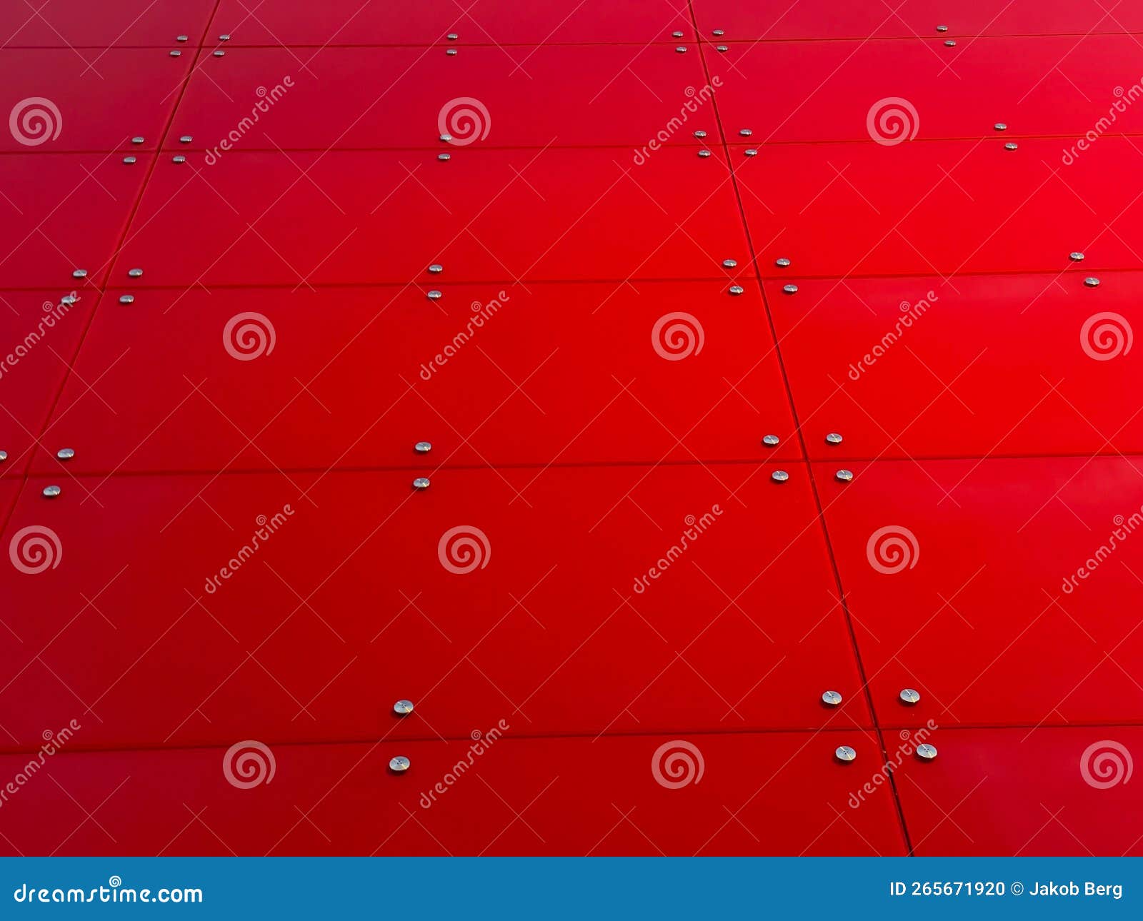 Red Glass Pattern Abstract Background. Red Glass Facade of the Building ...