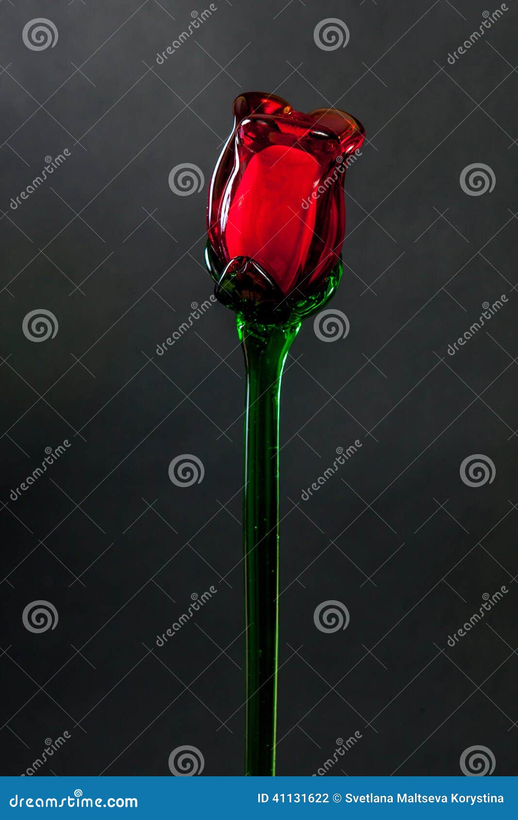 Red glass rose stock photo. Image of gift, floral, background - 41131622