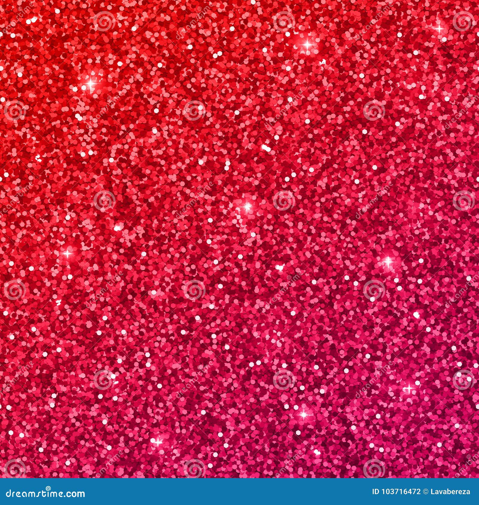 Red Glitter Background with Color Effect. Vector Stock Vector ...