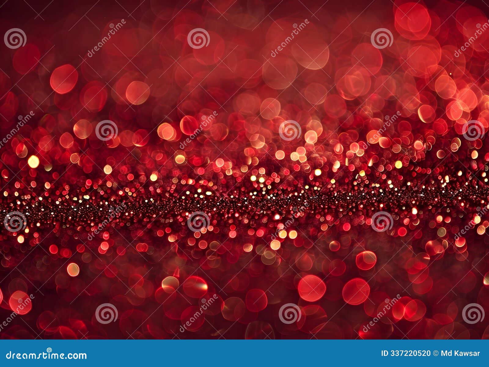 Red Glitter Background with Bokeh Lights Stock Illustration ...