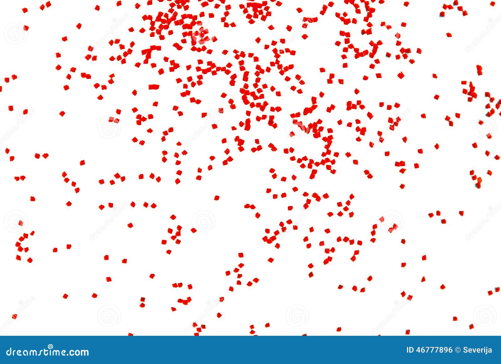 Red Glitter Falling Isolated Stock Photo - Image of glittering, golden ...