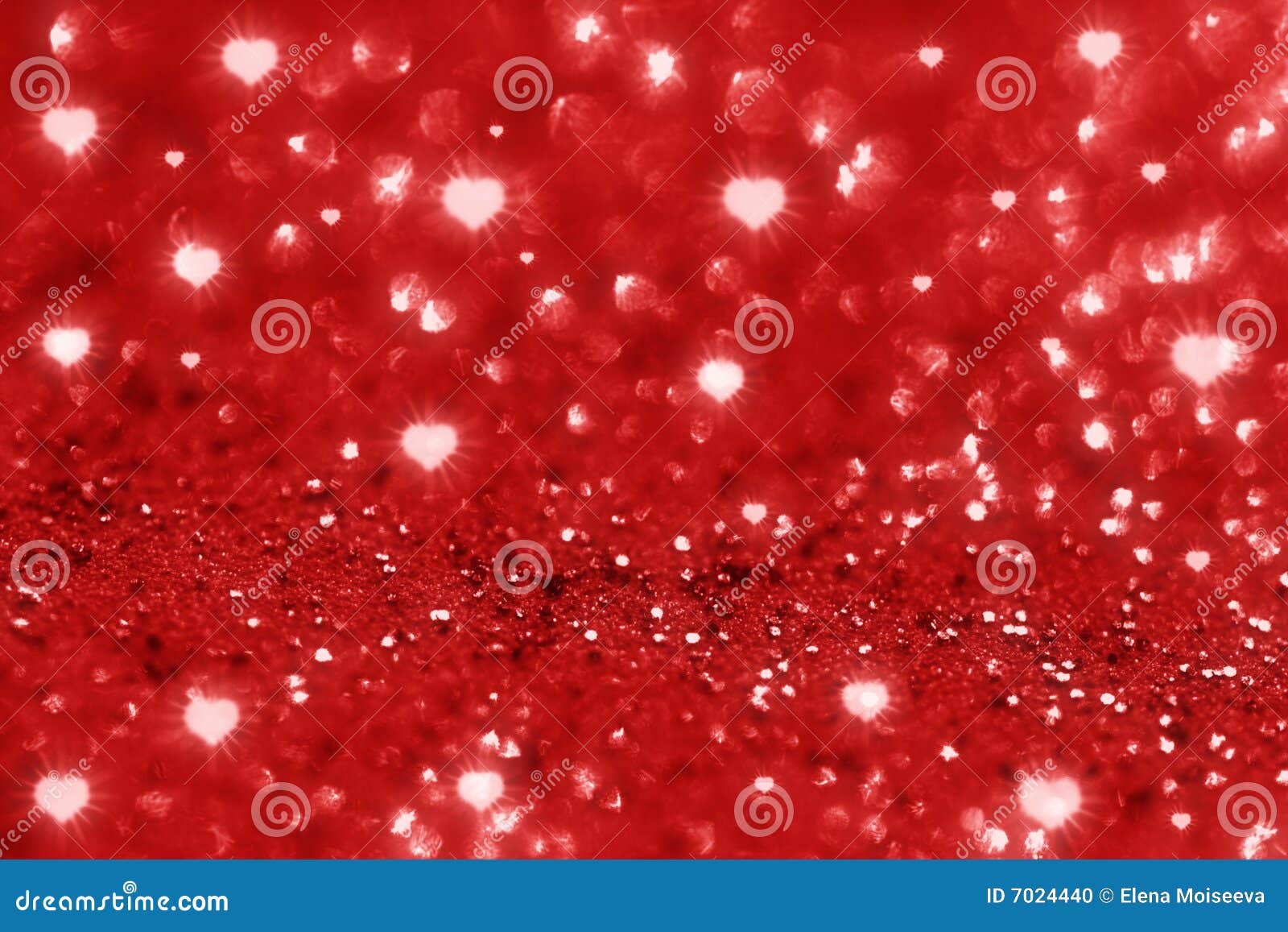 Red Glitter Heart Shape Sparkles Background Stock Photo - Image of ...