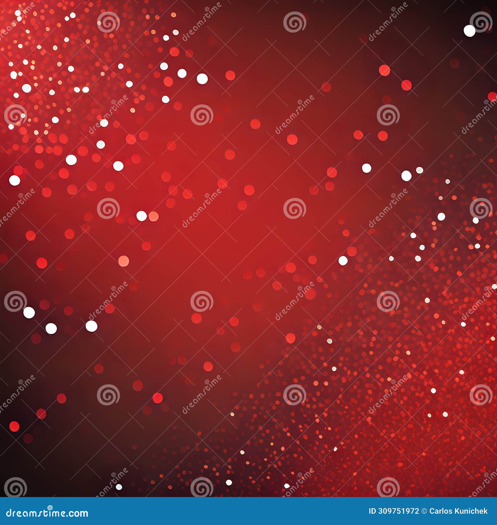 Red Glitter Lights Background-generated by Ai Stock Illustration ...