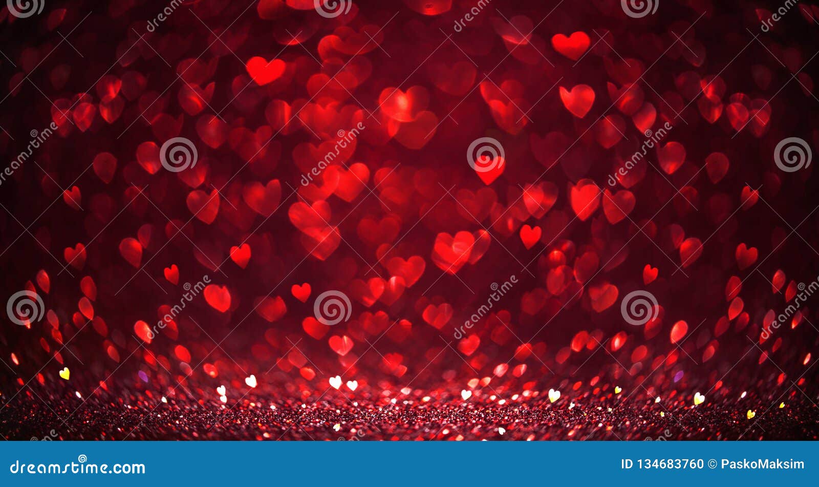 Red Glitter with Sparkle stock photo. Image of shine - 134683760