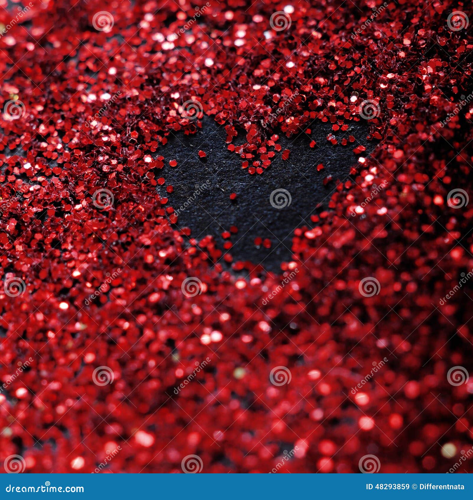 Red Glitter and Sparkles for Valentine S Day Stock Image - Image of ...
