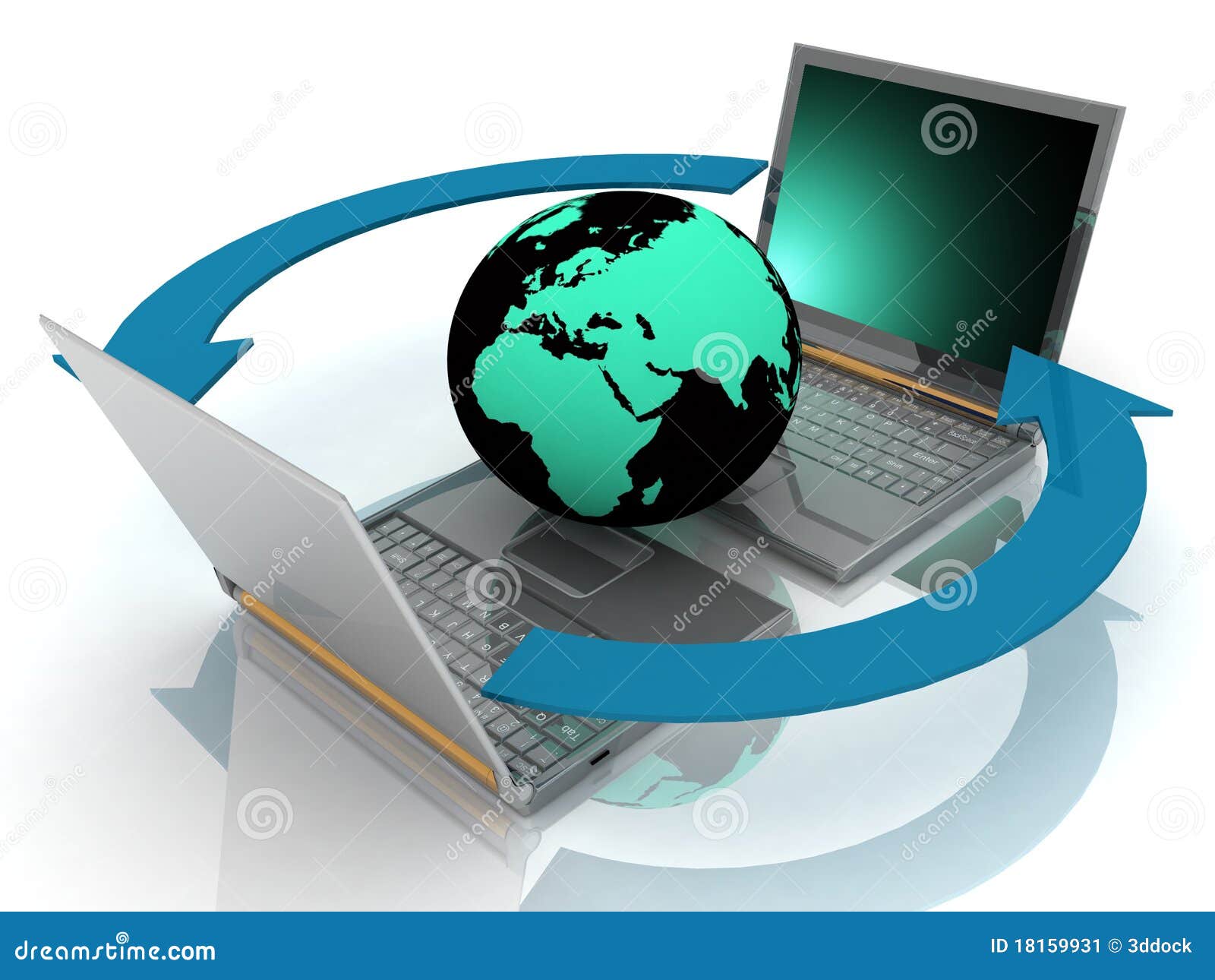 Red global el Internet stock de ilustración. Ilustración de conceptual ...