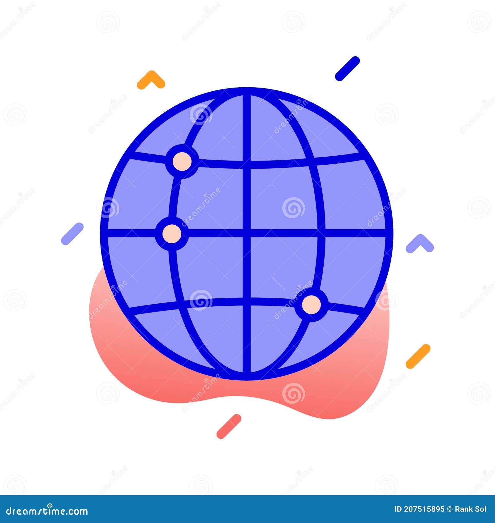 Red Global Red Global Internet Internet Completamente Editable Iconos ...