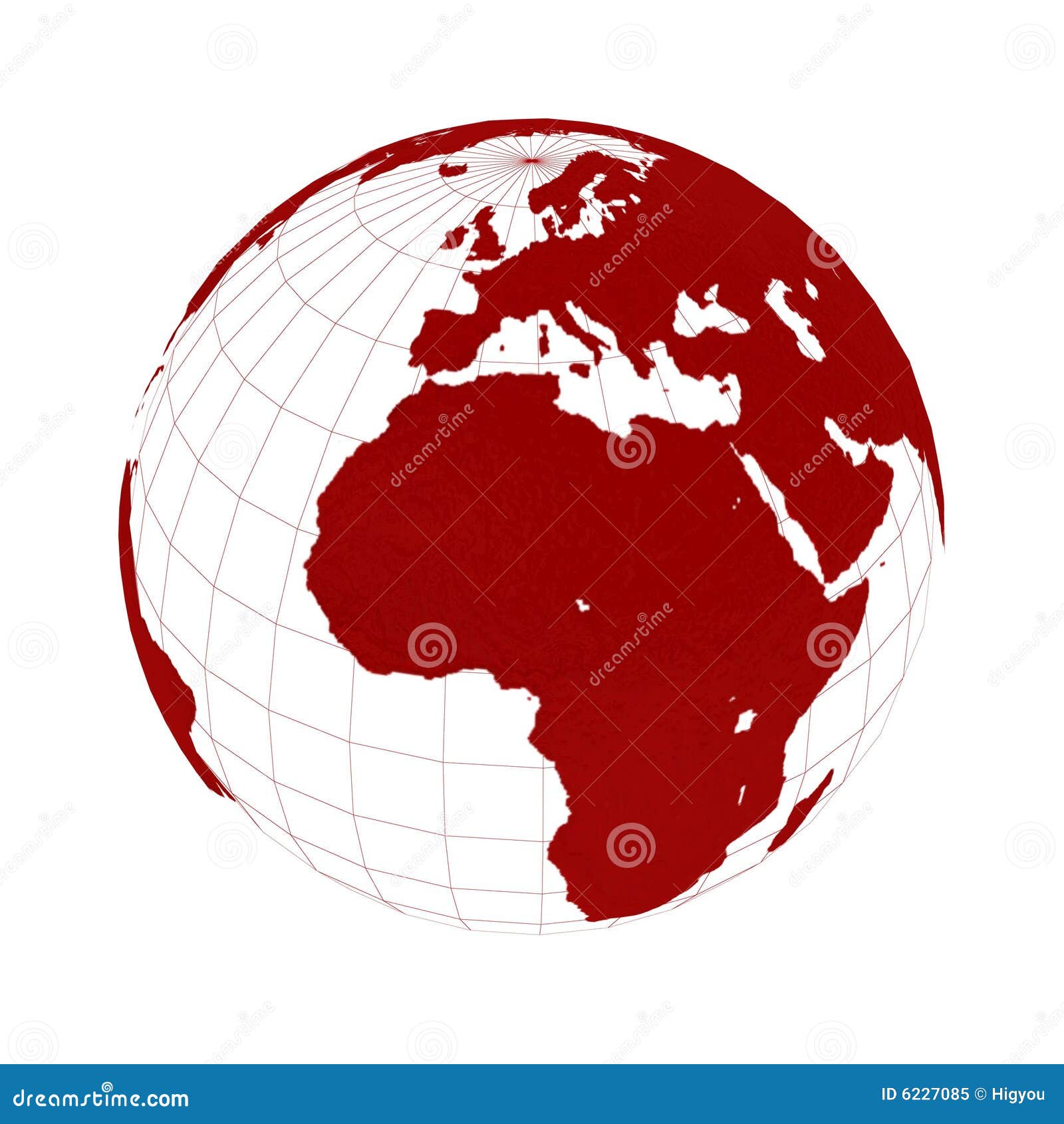 Red Globe stock illustration. Illustration of environment - 6227085