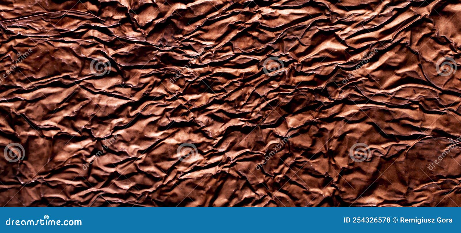 Red Glossy Copper Foil Texture Stock Photo - Image of glitter, texture ...