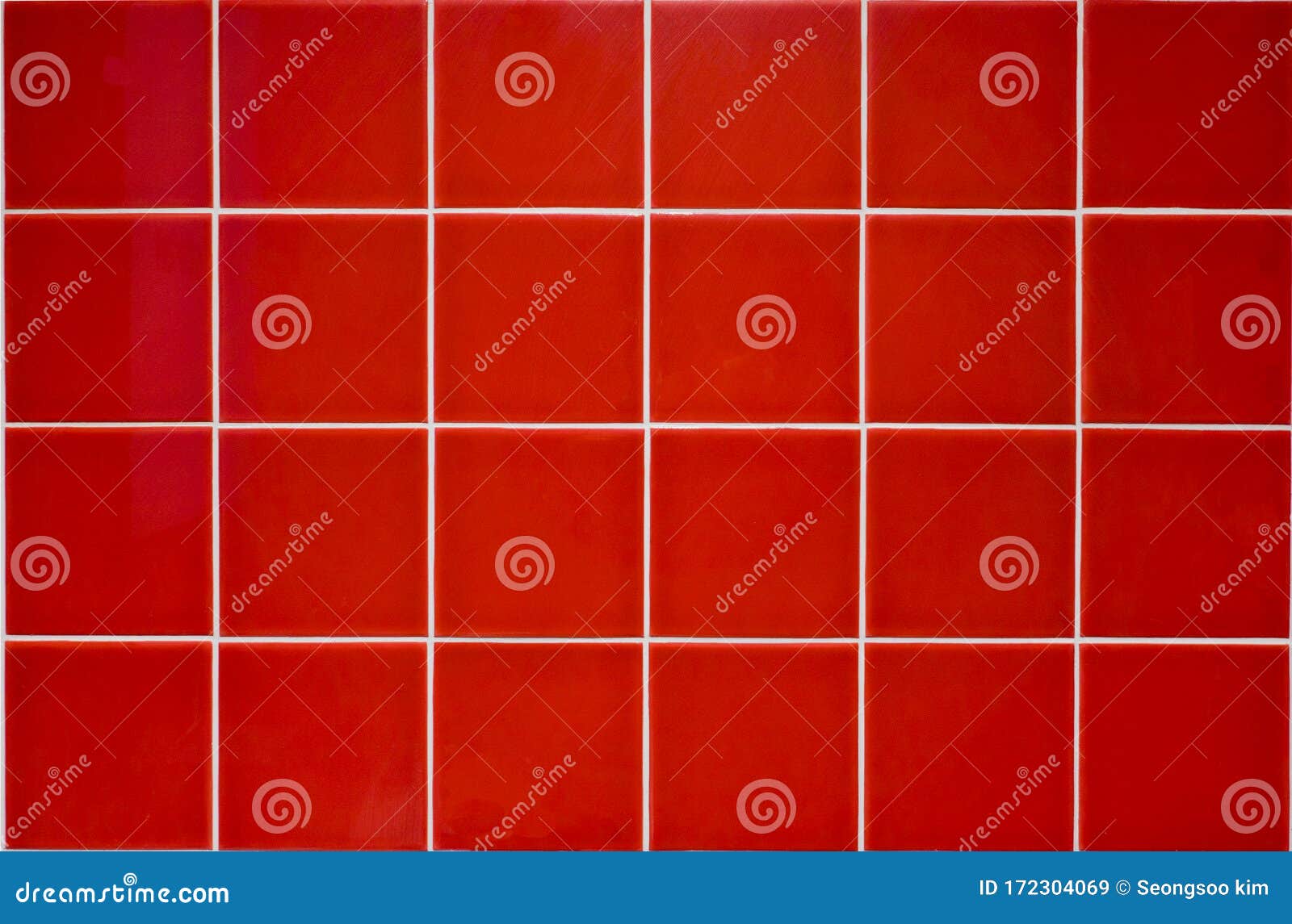 Red Glossy Tile Background for Graphic and Artwork Stock Illustration ...