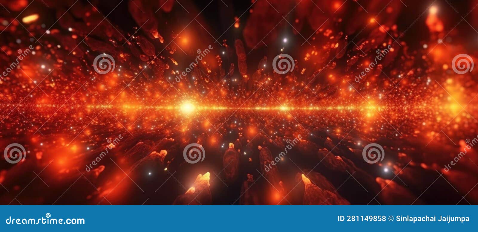 Red Glow Particle Abstract Background. Light Blurred of Light Glitter ...