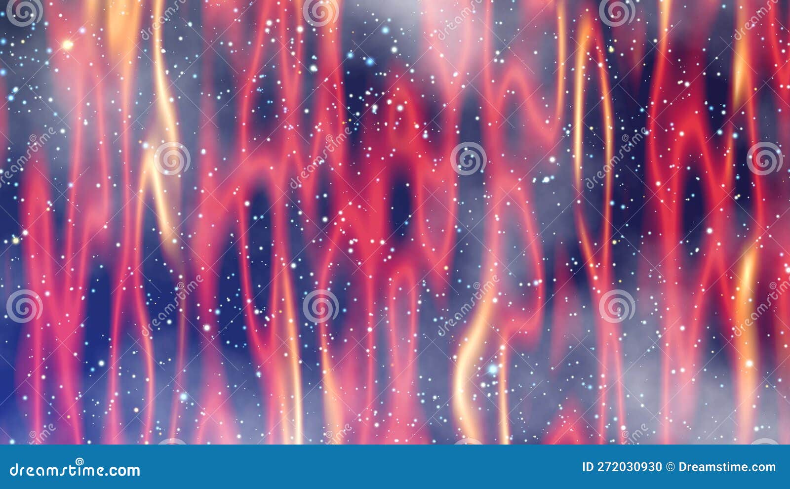 Red Glow in Particle Background Stock Illustration - Illustration of ...