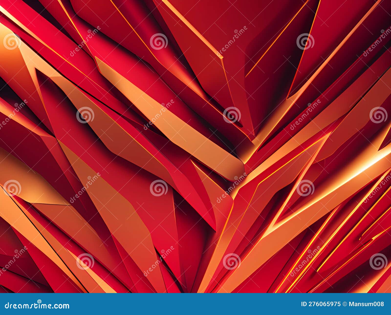 Red and Gold Color of Abstract Background, AI Generated Stock ...