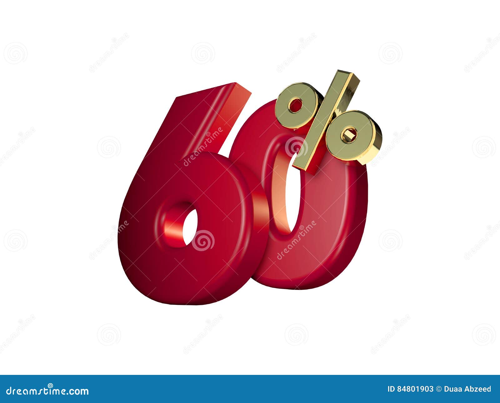 60 in Red and gold stock illustration. Illustration of background ...