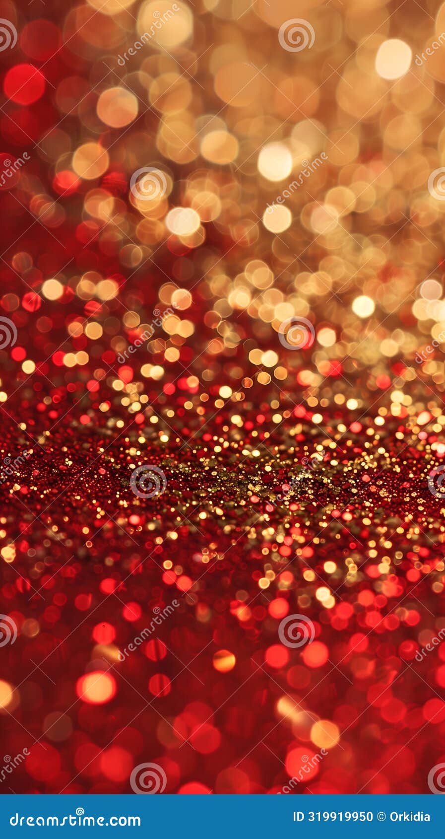 Red and Gold Glitter Background Design Stock Illustration ...